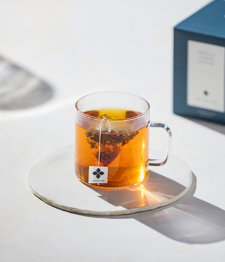 French Lemon Ginger Teabag Sachets – Art of Tea - Wholesale