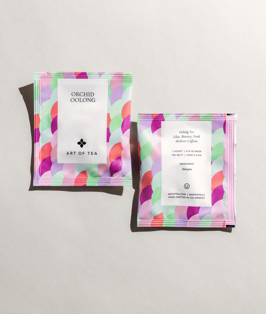 Orchid Oolong Tea Eco Teabag Sachets – Art of Tea - Wholesale