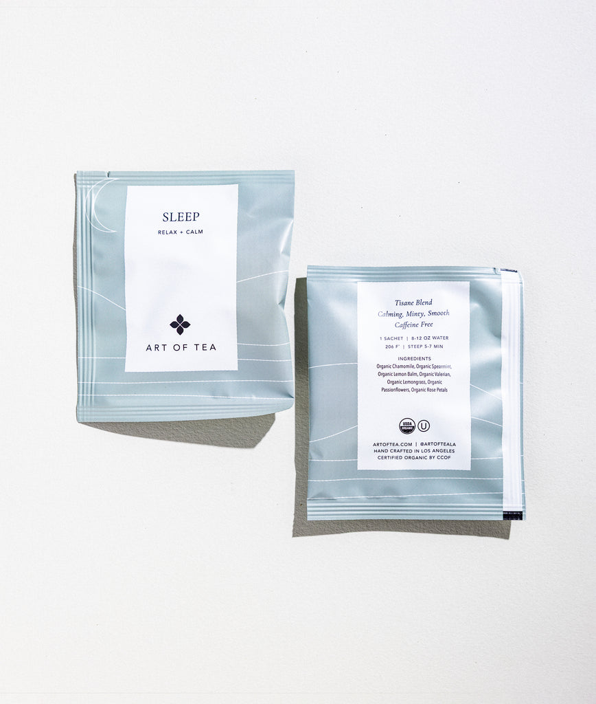 Sleep Tea Eco Pyramid Teabags – Art of Tea - Wholesale