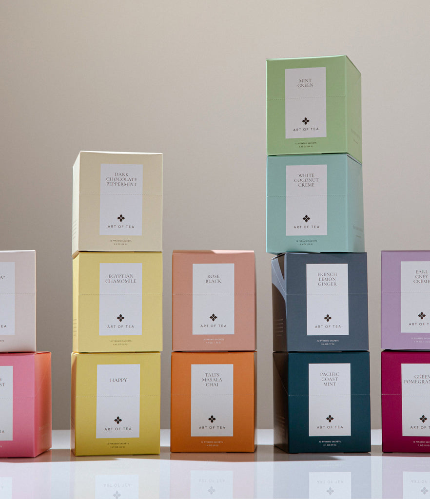 French Lemon Ginger Eco Teabag Sachets – Art of Tea - Wholesale