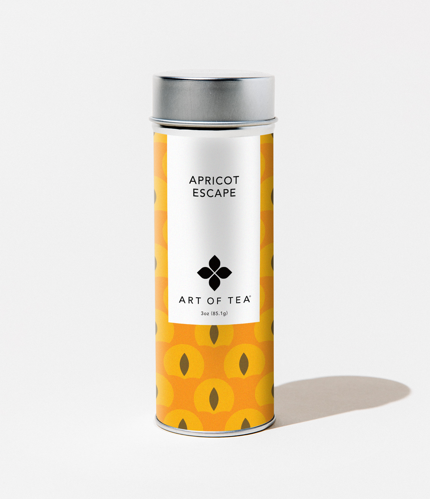 Apricot Escape | Set of 6 Tall Retail Canisters – Art of Tea - Wholesale