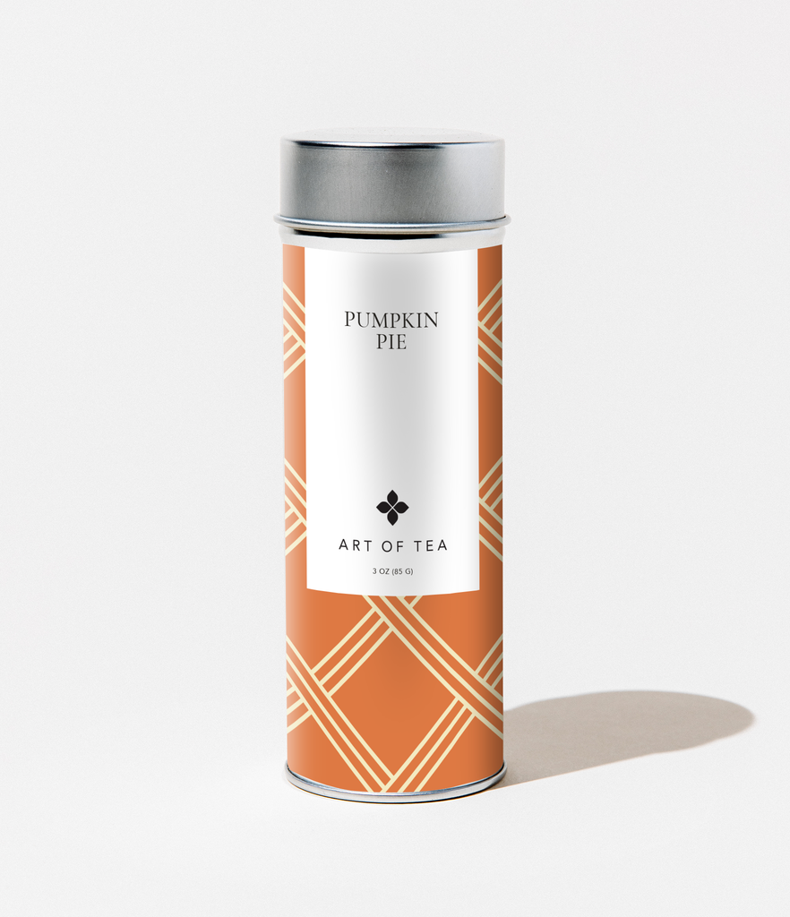 Pumpkin Pie Tea | Set of 6 Tall Retail Canisters – Art of Tea - Wholesale